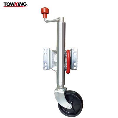 China 240mm Lfiting Pneumatic Jockey Wheel for sale