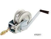 China TowKing 1000lbs 1 Speed Marine Trailer Winch Stainless Steel with Cable and Hook 4.1:1 Gear Ratio for sale