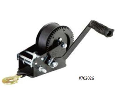 China Two Speed Stainless Steel Boat Trailer Winch 2500 Lb Capacity 4:1 8:1 Gear Ratio for sale