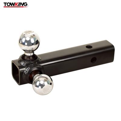 China ISO9001 2,000lbs Double Ball Mount Trailer Hitch Welded Steel 1-7/8 2 Inch for sale
