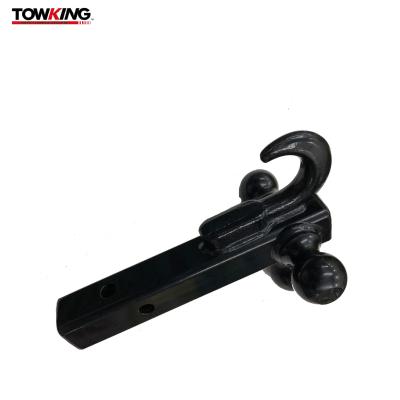 China Welded Steel Tri Ball Hitch 1-7/8 2 2-5/16 Inch 5000lbs Trailer Hitch Mount for sale