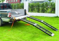 China TOWKING 500lbs Capacity Steel Folding Trailer Ramps 78in Length Heavy Duty for sale