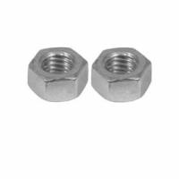 China Raw Finish Stainless Steel Lock Nuts 0.5625-15 and 0.875-9 for Trailer Suspension System for sale