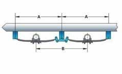 China Double Eye Springs Tandem Trailer Hanger Kit 2000-7000LB Axle Suspension for sale