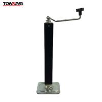 China Heavy Duty Swivel Trailer Jack 7000 Lbs Top Wind Square Drop Leg Foot for sale