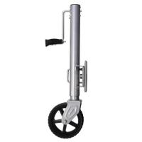 China 1500LBS 14 Inch Lift Bolt Thru Marine Swivel Trailer Jack 4x8 Inch Wheels for sale