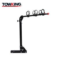 China 70KGS Load 3 Bike Bicycle Carrier Foldable Hitch Mount Bike Rack Scratch Free for sale