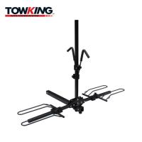 China Platform Style Hitch Mount Foldable Bike Rack 100KGS Load Capacity for Cars Trucks for sale