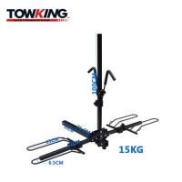 China Platform Style Hitch Mount Foldable Bike Rack 100KGS Load Capacity for Cars Trucks for sale