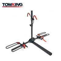 China Platform Style Hitch Mount Foldable Bike Rack 100KGS Load Capacity for Cars Trucks for sale