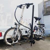 China Platform Style Hitch Mount Foldable Bike Rack 100KGS Load Capacity for Cars Trucks for sale