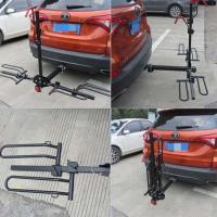China Platform Style Hitch Mount Foldable Bike Rack 100KGS Load Capacity for Cars Trucks for sale
