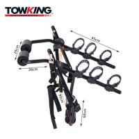 China 35KGS Load Foldable Bike Rack Trunk Mounted Carrier for Hatchback Sedan SUV for sale