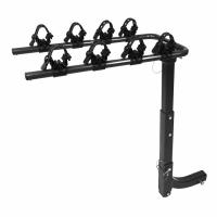 China Hitch Mounted Bicycle Carrier 4 Bike Capacity 50KGS Load Powder Coated for Cars Trucks SUVs for sale