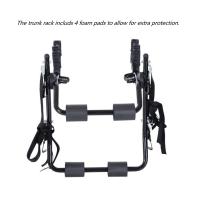China Foldable Trunk Bike Rack for 3 Bikes 50kg Capacity SUV Hatchback Sedan for sale