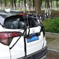 China Foldable Trunk Bike Rack for 3 Bikes 50kg Capacity SUV Hatchback Sedan for sale