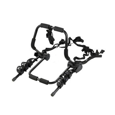 China Foldable Trunk Mount Bike Rack 54KGS Capacity 3-Bike Carrier for Cars SUVs for sale
