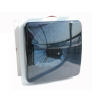 China Reversible Manual Lift 12V RV Roof Fan Vent 14 Inch 18W 3 Speed Smooth Edges for sale
