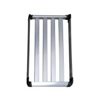 China 100KGS Load Car Rooftop Cargo Basket Aluminum Roof Rack Basket 130x90CM for sale