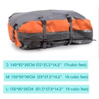 China Waterproof Rooftop Cargo Carrier 19 Cubic Feet 500D PVC Tarpaulin for SUV for sale