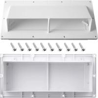 China RV Range Hood Exterior Wall Vent Cover 11.6x5.31in ABS Plastic for Camper Trailer for sale