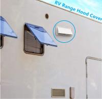 China RV Range Hood Exterior Wall Vent Cover 11.6x5.31in ABS Plastic for Camper Trailer for sale