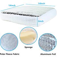 China RV Vent Insulator Skylight Cover Aluminum Foil Reflective 14x14 Inch for sale