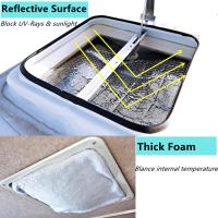 China RV Vent Insulator Skylight Cover Aluminum Foil Reflective 14x14 Inch for sale