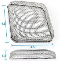 China 4.5 x 4.5 Inch Stainless Steel RV Furnace Vent Screen Mesh for Atwood Suburban for sale