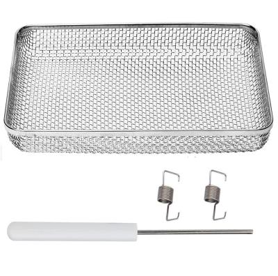 China Heavy Duty Stainless Steel RV Camper Heater Vent Cover 8.5x6x1.3 Inch with Installation Tool for sale
