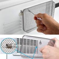 China Heavy Duty Stainless Steel RV Camper Heater Vent Cover 8.5x6x1.3 Inch with Installation Tool for sale