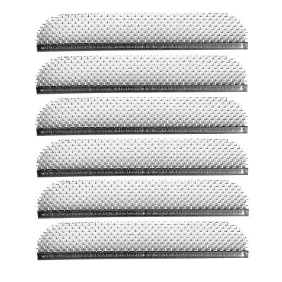 China Stainless Steel RV Refrigerator Vents Anti Flying Insect Mesh Screens 6 Pack 8.1 x 1.5 Inch for sale