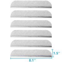 China Stainless Steel RV Refrigerator Vents Anti Flying Insect Mesh Screens 6 Pack 8.1 x 1.5 Inch for sale