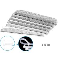China Stainless Steel RV Refrigerator Vents Anti Flying Insect Mesh Screens 6 Pack 8.1 x 1.5 Inch for sale
