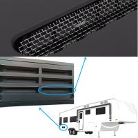 China Stainless Steel RV Refrigerator Vents Anti Flying Insect Mesh Screens 6 Pack 8.1 x 1.5 Inch for sale