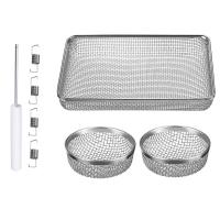 China Stainless Steel RV Insect Screens Heavy Duty Mesh Cover for Furnace Water Heater Vents 8.5x6 Inch for sale