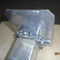 China 5000 Lbs Weld Swivel Trailer Jack Square Tube Top Wind for sale