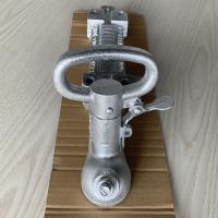 China Zinc Plated Override Adjustable Trailer Coupler 2000KG 50mm Ball for sale