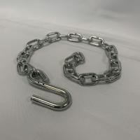 China 30 Cell Grade Trailer S Hook With Safety Latch Chain 3200lbs for sale
