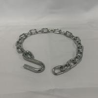 China 30 Cell Grade Trailer S Hook With Safety Latch Chain 3200lbs for sale