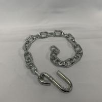 China 30 Cell Grade Trailer S Hook With Safety Latch Chain 3200lbs for sale