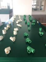 China Plastic Water Tubes Fitting PPR Pipe PPR 90 Threaded Elbow Plumbings Corrosion Resistance for sale