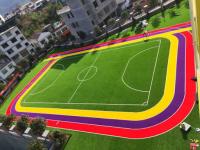 China Football Field Artificial Green Grass Carpet Roll SGS CCC ISO CE Certification for sale
