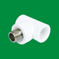 China Customizable Designed OEM Outside Wire PPR Elbow 25mm Fittings Non Toxic for sale