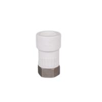 China Polypropylene Random Copolymer PPR Tee Pipe Fittings Coupling For Hot Water Plumbing for sale