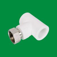 China White Green Tube PPR Pipe Fittings No Penetration For Building Plumbing System for sale