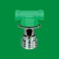 China White Green Tube PPR Pipe Fittings No Penetration For Building Plumbing System for sale