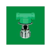 China Residential Building Water Supply System PPR Threaded Coupling Fittings Dn40mm Weather Resistant for sale