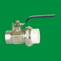 China Residential Building Water Supply System PPR Threaded Coupling Fittings Dn40mm Weather Resistant for sale