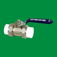 China Residential Building Water Supply System PPR Threaded Coupling Fittings Dn40mm Weather Resistant for sale